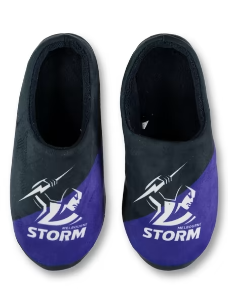 NRL Melbourne Storm Logo In-House Slippers